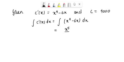 Solved A Company Determined That The Marginal Cost Cx Of Producing The Xth Unit Of A Product