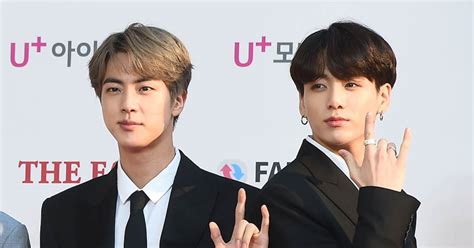 월드와이드 핸썸 진x황금 막내 정국 맏막즈 케미 [bts 7주년②]