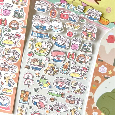 Pencil Spoon Food Contest Sticker Sheet Rejoycestore