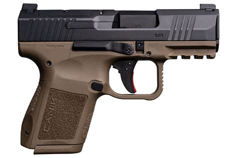 Shop Canik Mete Mc9 9mm Optic Ready Micro Compact Pistol With Fde Two Tone Finish For Sale