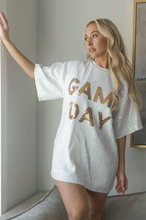 Game Day Sequin Dress M Gameday Dress Online Clothing Boutiques