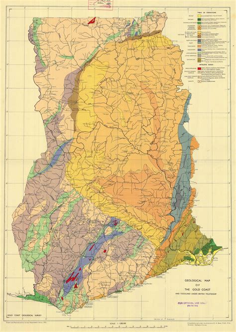 Geological Map Of The Gold Coast Esdac European Commission