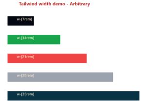 Tailwind Width Classes For Pixel Perfect UIs
