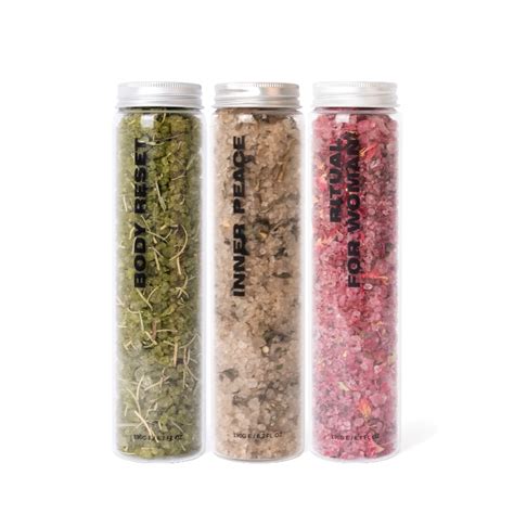 베이퍼 아로마 사해소금 천연 입욕제 배쓰솔트 190g 반신욕 목욕소금 바디리셋 리추얼포우먼 이너피스