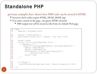 PHP POWERPOINT SLIDES PPT