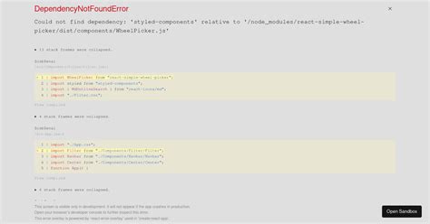 React Simple Wheel Picker Examples Codesandbox