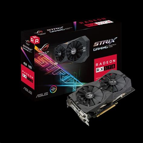 Видеокарта Radeon RX570 ROG (ROG-STRIX-RX570-4G-GAMING) – фото, отзывы ...