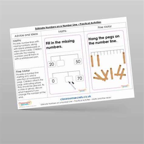 Year 2 Estimate Numbers On A Number Line Homework Resource Classroom Secrets