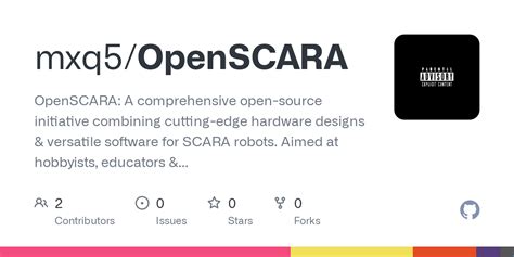 GitHub Mxq5 OpenSCARA OpenSCARA A Comprehensive Open Source