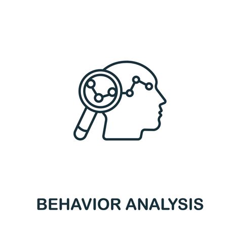 Behavior Analysis Icon From Artificial Intelligence Collection Simple