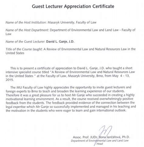 Awarding Of Certificate To The Guest Speaker Script At Janis Mcgrath Blog