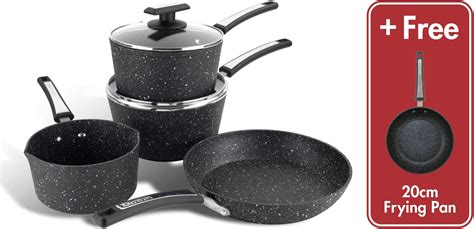 Scoville Expert Neverstick 4 1 Piece Cookware Set Non Stick Pans Set