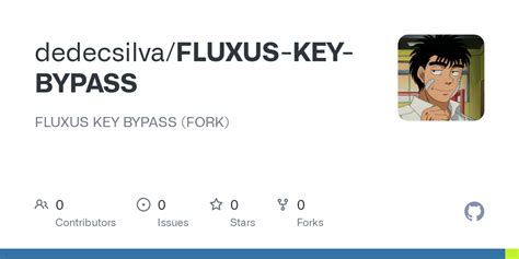 Github Dedecsilvafluxus Key Bypass Fluxus Key Bypass Fork