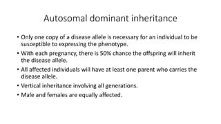 Modes Of Autosomal And Sex Linked Inheritance PDF Infertility Reproductive Health
