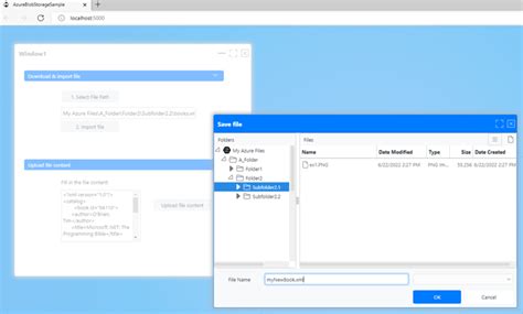 Using Wisej NET To Access Blob Storage With Microsoft Azure Learn