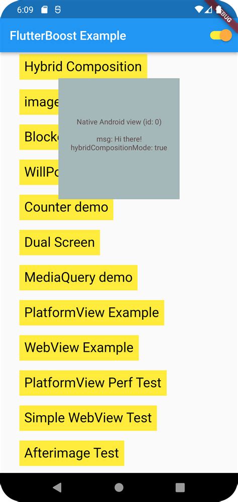 Shared Engine Platformviews Unexpectedly Shows The Platformview Of The Previous Flutterview