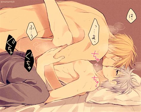 Rule 34 2boys Anal Blue Hair Breath Gay Kise Ryouta Kissing Kuroko No