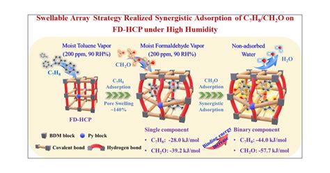Swellable Array Strategy Based On Designed Flexible Double Hypercross Linked Polymers For