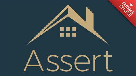 Assert Home Logo Text Effect Generator Assert Home Logo Text Effect Generator