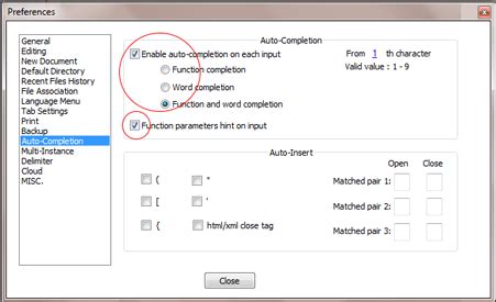 Web Gurus How To Enable Code Hinting Or Auto Completion In Notepad