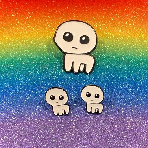 Tbh Autism Creature Pin Button Badge Earrings Autism Audhd Acceptance