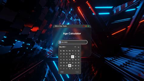 Modern Macos Age Calculator Template Source Code Sellanycode
