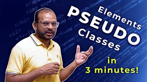 Learn Pseudo Element Vs Pseudo Classes In 3 Minutes Css Pickupbiz