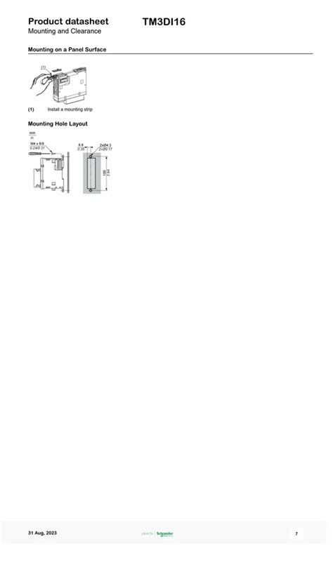 Tm3di16 Schneider Digital Input Module At Rs 13000 Plc Digital Input