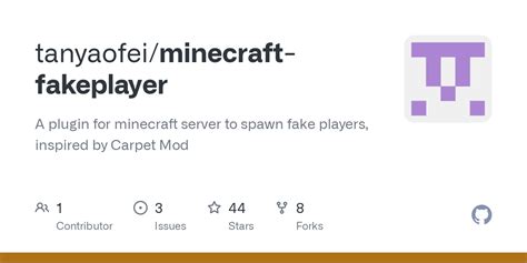 Github Tanyaofeiminecraft Fakeplayer A Plugin For Minecraft Server