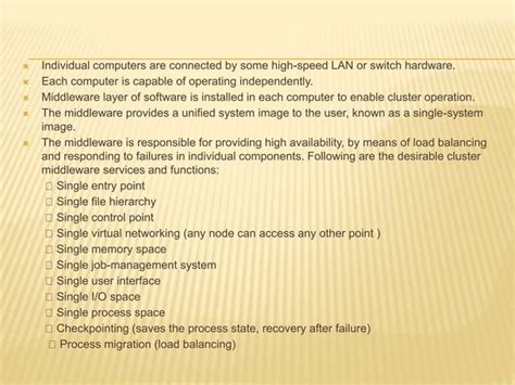 Cluster Computing Ppt