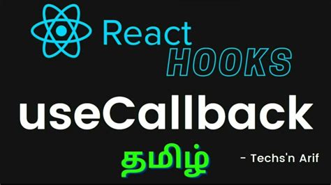 9 React Hooks Usecallback Techsn Arif Youtube