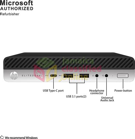 For Sale HP EliteDesk 800 G3 Mini PC Intel QuadCore I5 256G Islandwide Delivery