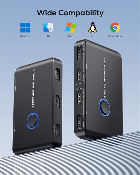 2 Port HDMI KVM Switch For Sharing Keyboard Mouse Nepal Ubuy