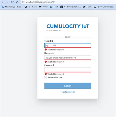 How To Run The Cumulocity Widget In My Local Machine Forum Cumulocity Tech Community
