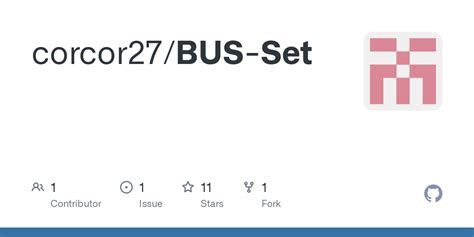 Github Corcor27bus Set