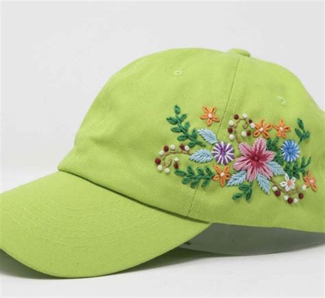 Mto Hand Embroidered Baseball Hat Made To Order Artofit