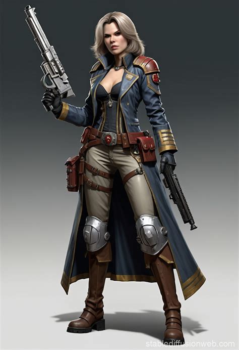 Warhammer K Rogue Trader Portrait Stable Diffusion Online