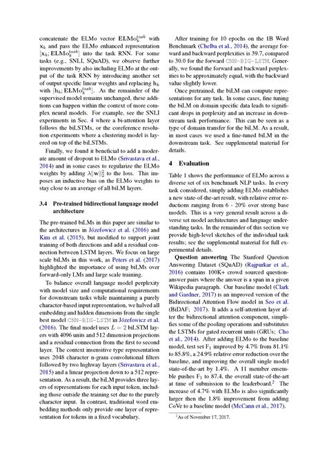 Elmo Deep Contextualized Word Representations 望江人工智库
