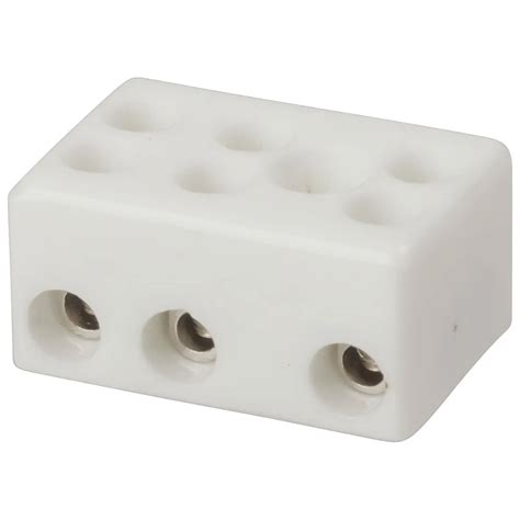 2 Wire Porcelain Terminal Block Jaycar Australia
