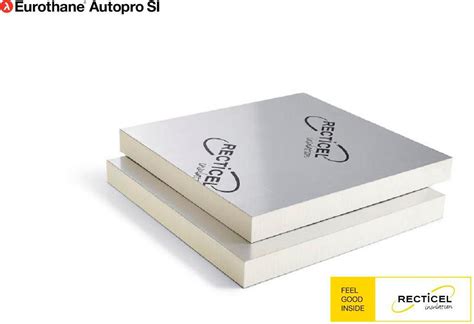 Recticel Panneau Isolant Polyuréthane Eurothane Autopro Si épaisseur