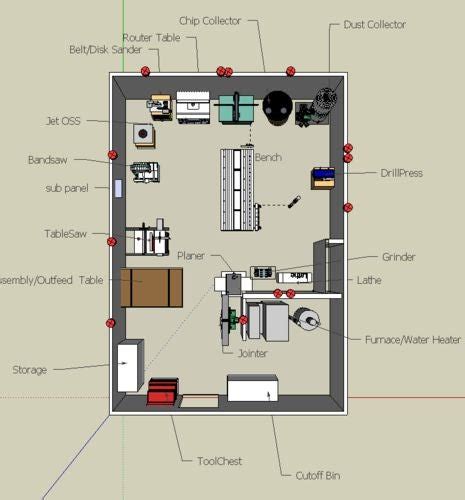 Workshop Electrical Layout Plan Electrical Shop Deals