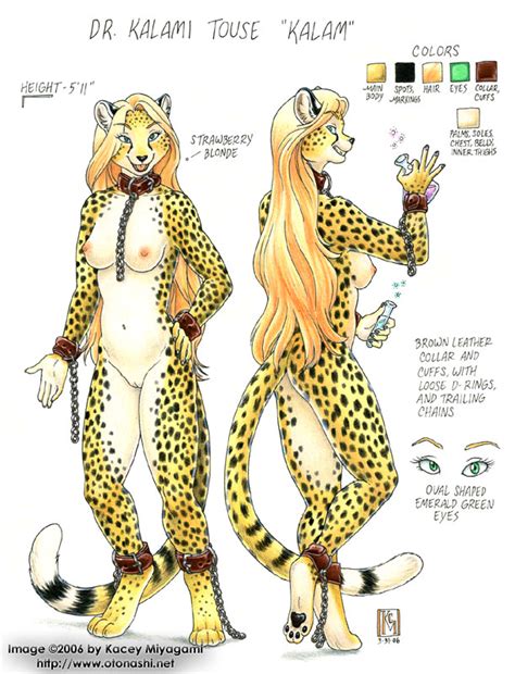 Rule 34 2006 Black Blonde Hair Bondage Breasts Cheetah Collar Feline