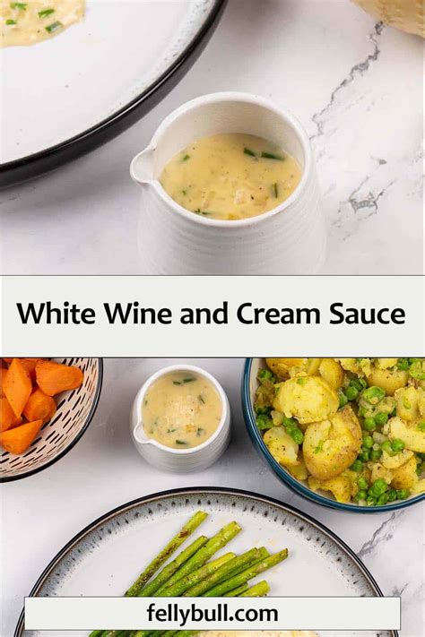 White Wine And Cream Sauce Felly Bull