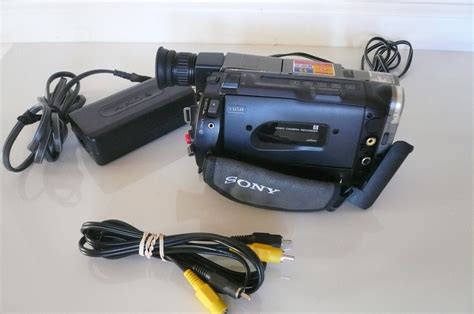 Sony Ccd Trv608 Hi8 Heavy Duty Ntsc Camcorder Plays 8mm Hi8 Analog