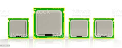 Cpu 마이크로 칩 흰색 배경에 고립의 톱 3d 렌더링 0명에 대한 스톡 사진 및 기타 이미지 0명 Cpu 금 금속 Istock
