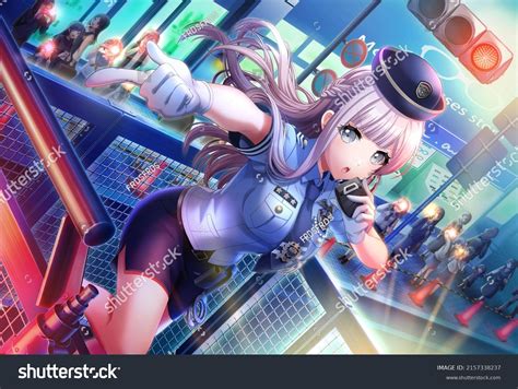 Bonito Papel De Talla Sexy Anime Ilustración De Stock 2157338237