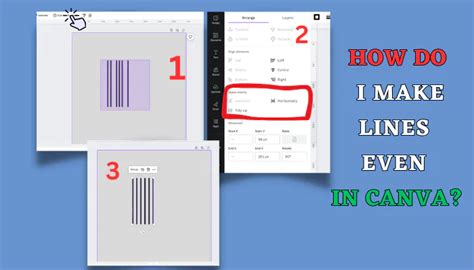 How Do I Make Lines Even In Canva