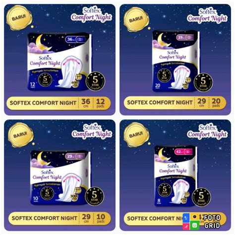 Jual Softex Comfort Night Shopee Indonesia