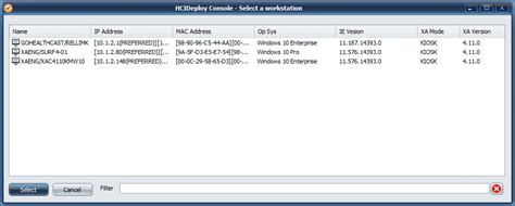 HCI Deploy Console