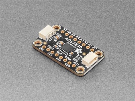 Adafruit ADS7830 8 Channel 8 Bit ADC With I2C Raspberry Pi Arduino